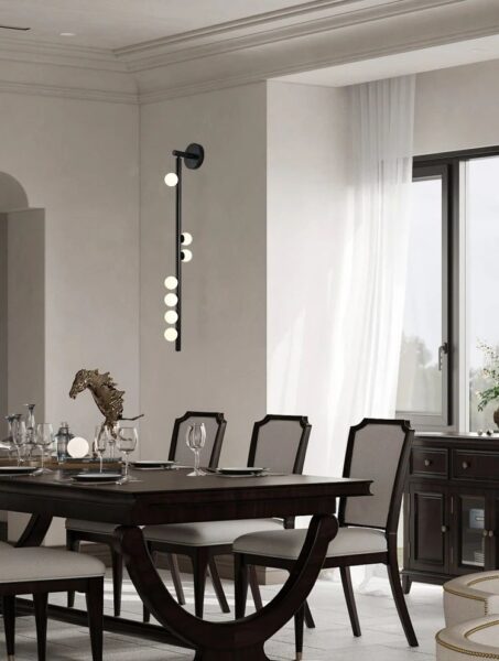 Nowoczesna Lampa Ścienna Palilo Kinkiet Szklane Kule - Alesmart